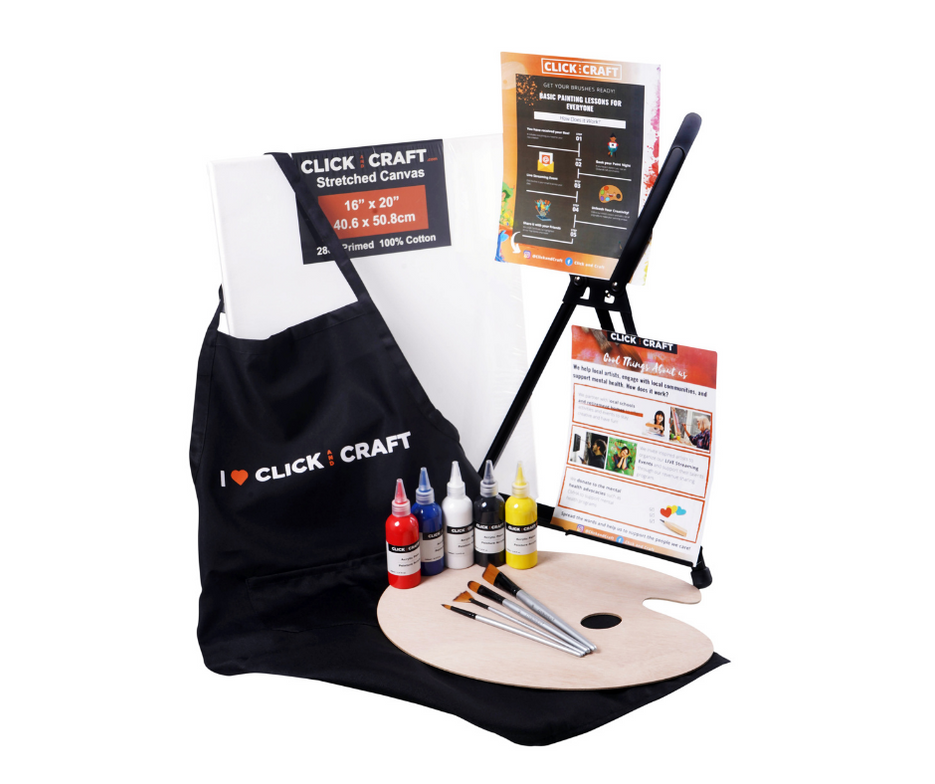 Paint Night Kit - Starter Kit — Click and Craft